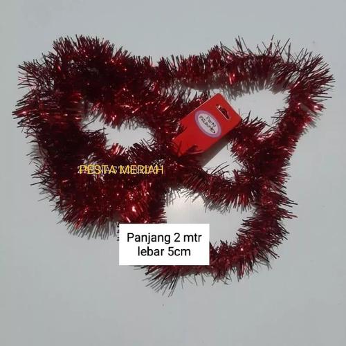 Jual SLINGER MERAH PUTIH/RUMBAI MERAH PUTIH/ HIASAN HUT RI/ DEKORASI ...