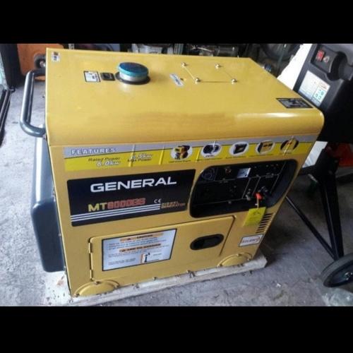 Jual BARU GENSET DIESEL GENERAL MT8000 MAX 6500 WATT 220VOLT SILENT ...