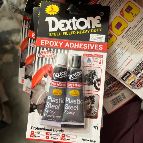 Jual Dextone Lem Epoxy / Plastik Steel Epoxy Adhesive / Lem 2 Komponen ...