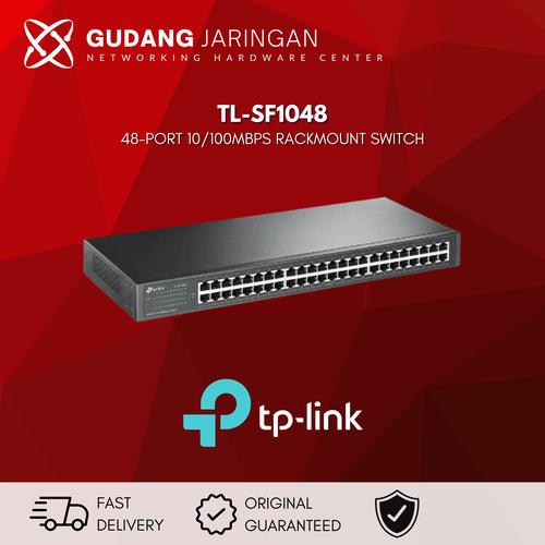 Jual TP-LINK TL-SF1048 48Port Rackmount Besi - TPLink TL SF1048 ...