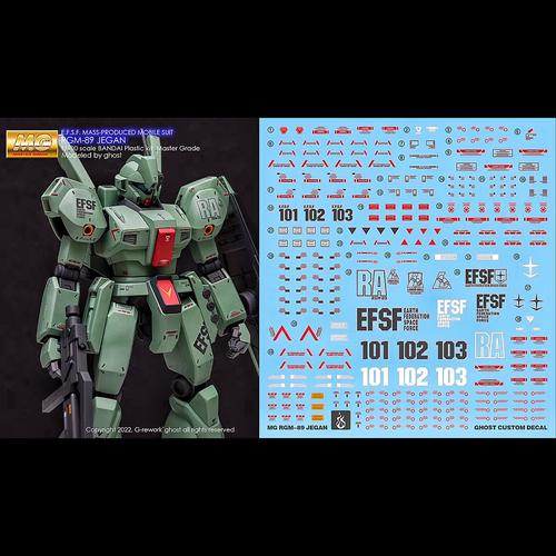 Jual MG JEGAN WATER DECAL GHOST CUSTOM DECAL - Jakarta Pusat - Tokyo ...