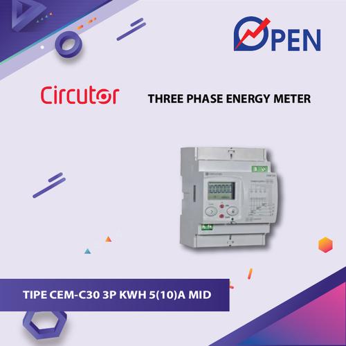 Jual THREE PHASE ENERGY METER TIPE CEM-C30 3P KWH 5(10)A MID CIRCUTOR - Jakarta Pusat - PUMA ...