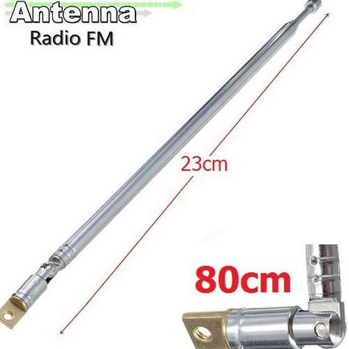 Jual BARU!!! Antena Radio Stick FM/AM panjang 80cm besi Antenna Antene ...