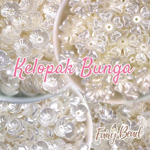 Jual 20g Mote KELOPAK BUNGA Mutiara Manik-manik Akrilik Pearl Kelopak ...
