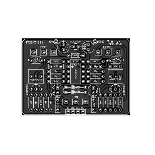 Jual T-Audio PCBFX-218 Based on Ibanez Maxon OD855 Overdrive Distortion ...