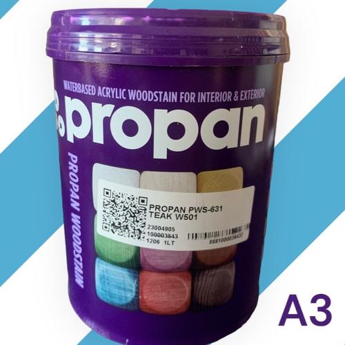 Jual Propan Wood Stain PWS-631/Vernish Kayu 1Liter - Dark Brown - Kab ...