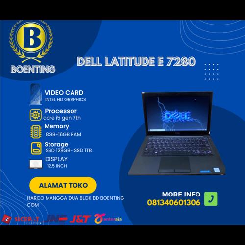 Jual Laptop Dell Latitude E7280 Core I5 Gen 7Th Ram 8GB SSD 256GB Slim ...