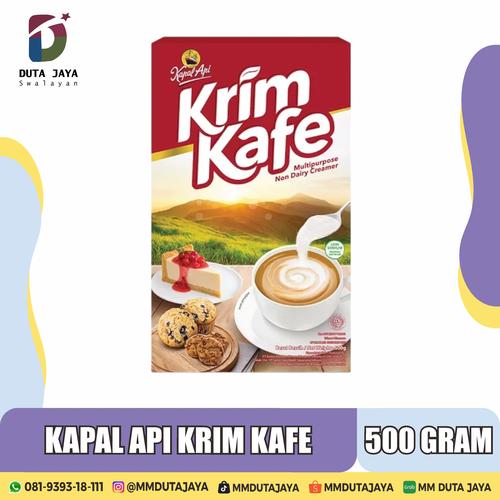 Jual Kapal Api Kream Kafe Krimer Makanan Minuman Creamer Serbaguna 500 ...