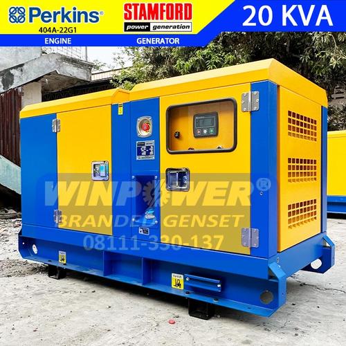 Jual Genset Perkins 20 KVA Silent Stamford Baru - Kab. Tangerang ...