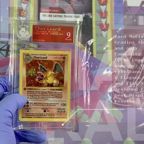 Jual DP 33,3% untuk 1st ed shadowless CHARIZARD local graded pokemon ...