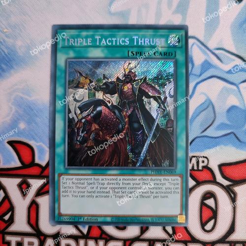 Jual yugioh triple tactics thrust PHHY secret rare original - Jakarta Barat - Jprimary | Tokopedia