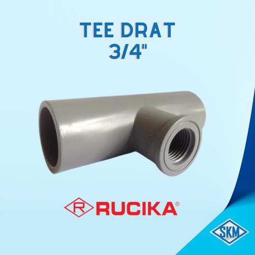 Jual Tee Drat Dalam 3/4 inci - T Drat Dalam pvc 3/4 inch - 3/4 inch - Kota Bekasi - Sakama.store ...