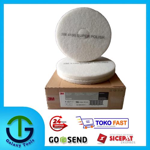 Jual Buffing Pad 3M Busa Poles Lantai - Putih - Jakarta Selatan ...