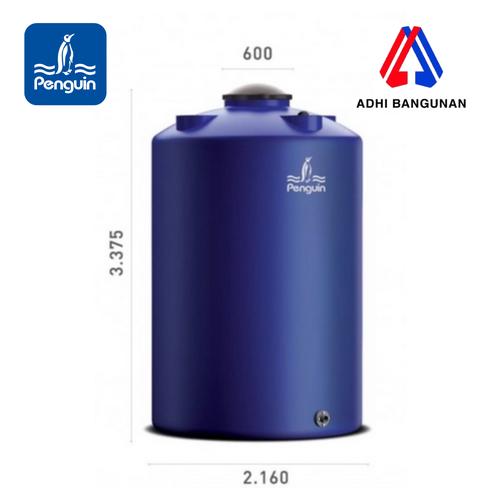 Jual Tangki Tandon Toren Air PENGUIN 11000 Liter TB1000 Berbagai Warna ...