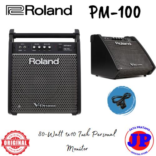 Jual Roland PM-100 800Watt 1x10" Personal Monitor Original Ampli Drum ...