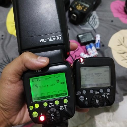 Jual Flash speedlite 600 EX-RT dan Speedlite transmitter St-E3-RT - Kab. Lombok Tengah - Za ...