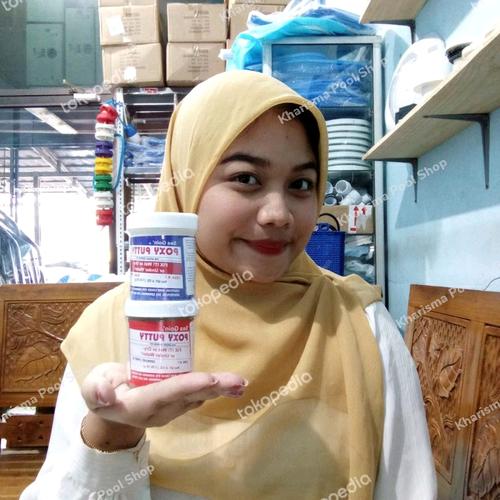 Jual Lem Poxy Putty 170gr / Lem Keramik Dalam Air Kolam Renang Tanpa ...