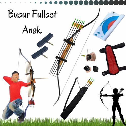 Jual Fullset Paket Busur Panah Panahan Dengan Arrow Rack Pemula R30 ...