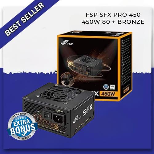 Jual PSU FSP SFX PRO 450W 80 Plus Bronze | SFF Mini ITX Power Supply ...