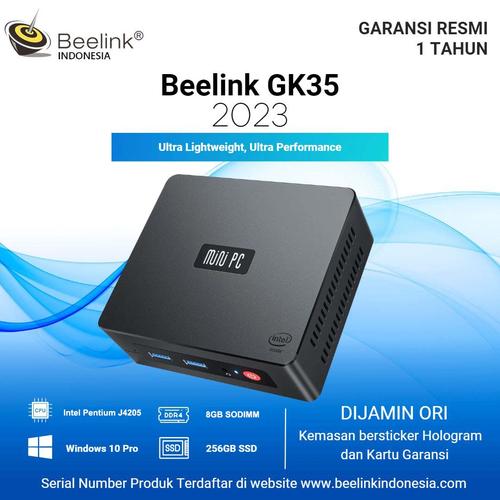 Jual Beelink GK35 2023 Intel QuadCore J4205 8/256GB SSD WiFi Windows 10 ...