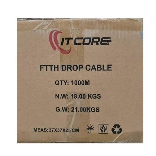 Jual IT Core Fiber Optic Dropcore FTTH Precon 1 Core 3 Seling 1000 ...