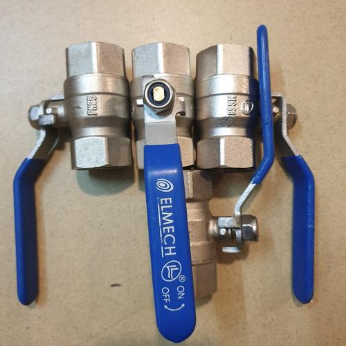Jual Ball Valve Stainless Steel DN25 Size 1 inch PN25 Elmech - Jakarta ...