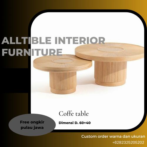 Jual Coffe table-meja tamu minimalis murah - Kab. Jepara - ALLTIBLE ...