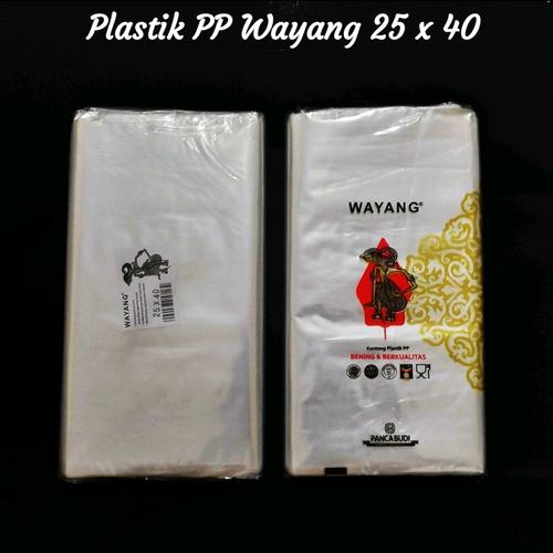 Jual Plastik PP Wayang 25x40, Plastik PP Bening - Jakarta Utara ...