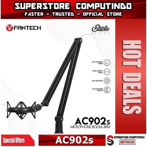 Promo Fantech Stand Mic Meja Boom Arm Adjustable AC902S for LEVIOSA ...