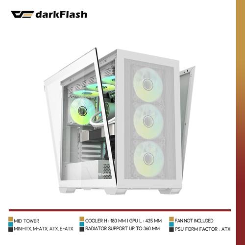 Promo DARKFLASH DLX4000 MESH | Selection PC Case - Putih Cicil 0% 3x - Jakarta Pusat - Nano ...