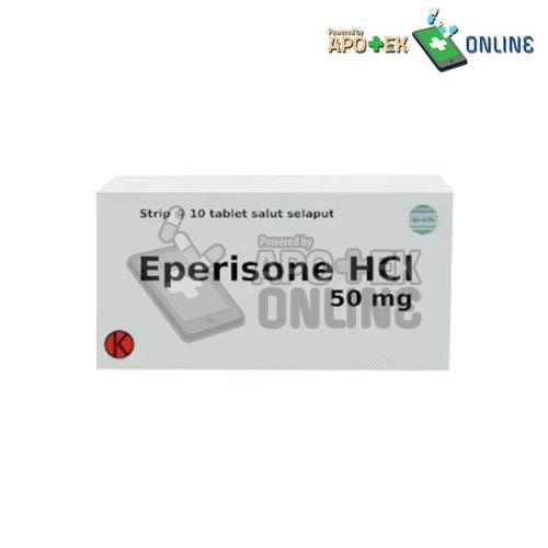 Jual EPERISONE HCL 50MG 1 BOX 5 STRIP/ NYERI OTOT - Kota Bekasi ...
