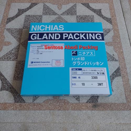 Jual gland packing tombo 3300 nichias 6mmx3meter/rol - Jakarta Barat ...