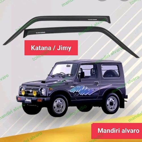 Jual COD Talang air pintu mobil KATANA/Jimmy Model SLIM CEMBUNG ...
