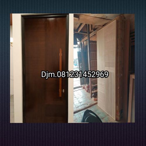 Jual pintu kayu merbau double papan - Kota Tangerang - KUSEN PINTU KAYU ...