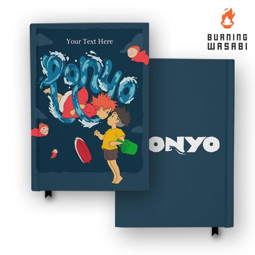 Jual Buku Notebook Ponyo Ghibli 1 Custom Nama Agenda Jurnal Diary ...