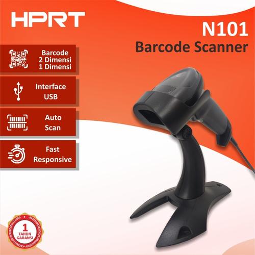 Jual BARCODE SCANNER HANDY 2D-1D HPRT N101 N 101 N-101 (QR CODE-E FAKTUR) - Kota Medan - Gudang ...