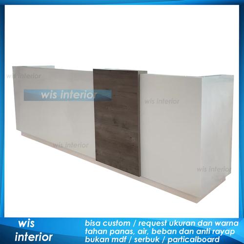 Jual CUSTOM MEJA TELLER MODERN MINIMALIS UKURAN BESAR - 160Cm - Kab. Bekasi - wis interior ...