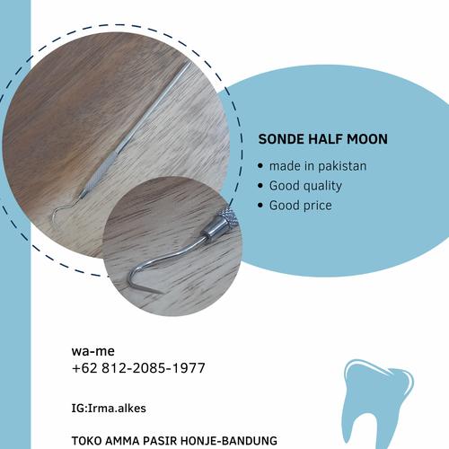 Jual sonde halfmoon alat dental merek pakistan - Kab. Bandung ...
