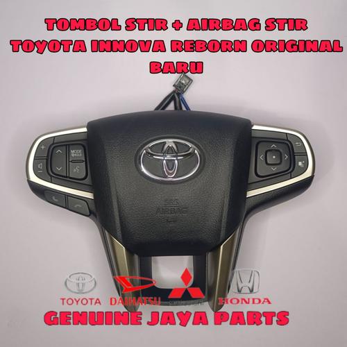 Jual Tombol Stir + Airbag stir Toyota Innova Reborn Original baru ...