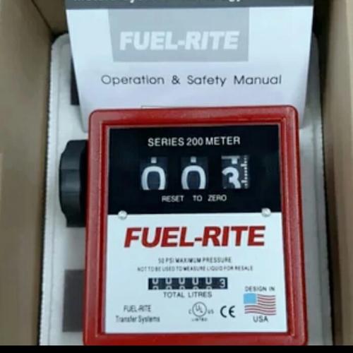 Jual Flow Meter Fuel Rite 3 Digit 1 inch - Solar Meter Meteran Solar ...
