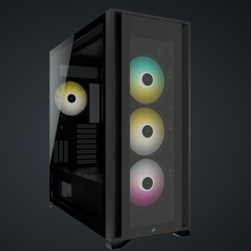 Promo Corsair iCUE 7000X RGB Full Tower ATX Tempered Glass BLACK ...