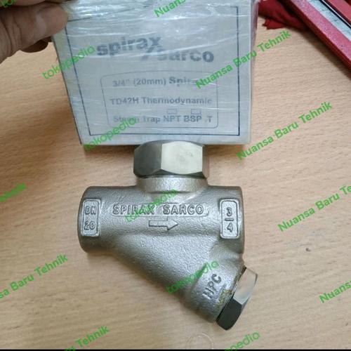 Jual steam trap Thermodynamic spirax sarco TD42H 3/4" inch DN20 ...