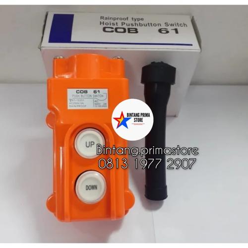 Jual Hoist Push Button 2 Button 2 tombol COB-61 up & down Merk SB ...