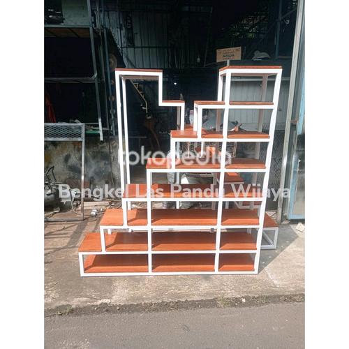 Jual Rak Besi Model Tangga Alas Papan Plitur - Jakarta Barat - Bengkel ...