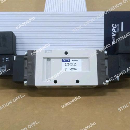 Jual SOLENOID VALVE PORT 3/8" 5/2 WAY DOUBLE COIL YPC SF5200 IP - Kota ...