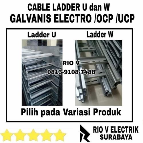 Jual CABLE LADDER U dan W 600X100X2400 1,2mm Kabel galvanis Ocp Ucp ...