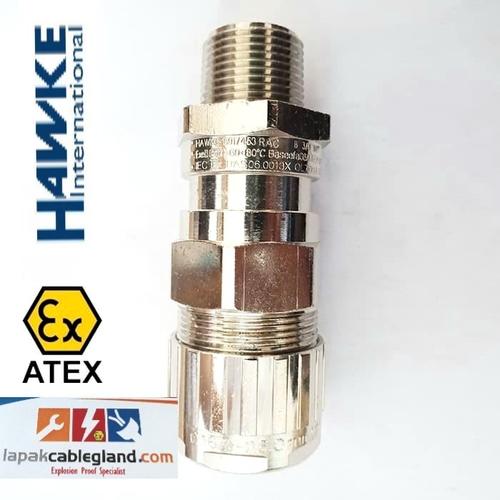Jual Cable Gland Industrial HAWKE 153/RAC/O/1/2"NPT brass nickel - Kota ...