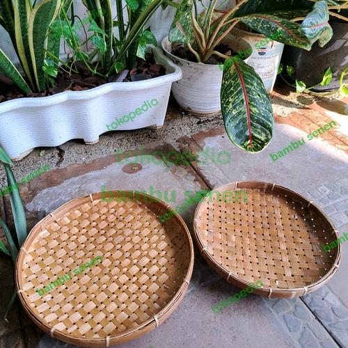 Jual Piring bambu bulat diameter 20cm - Jakarta Pusat - bambu senen ...