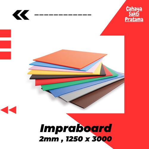 Jual Impraboard infraboard Corrugated Board Lembaran 3mm 125 x 150cm ...