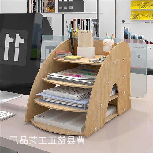 Jual Rak Buku Minimalis di Meja Kantor Belajar Anak Bookshelf File ...